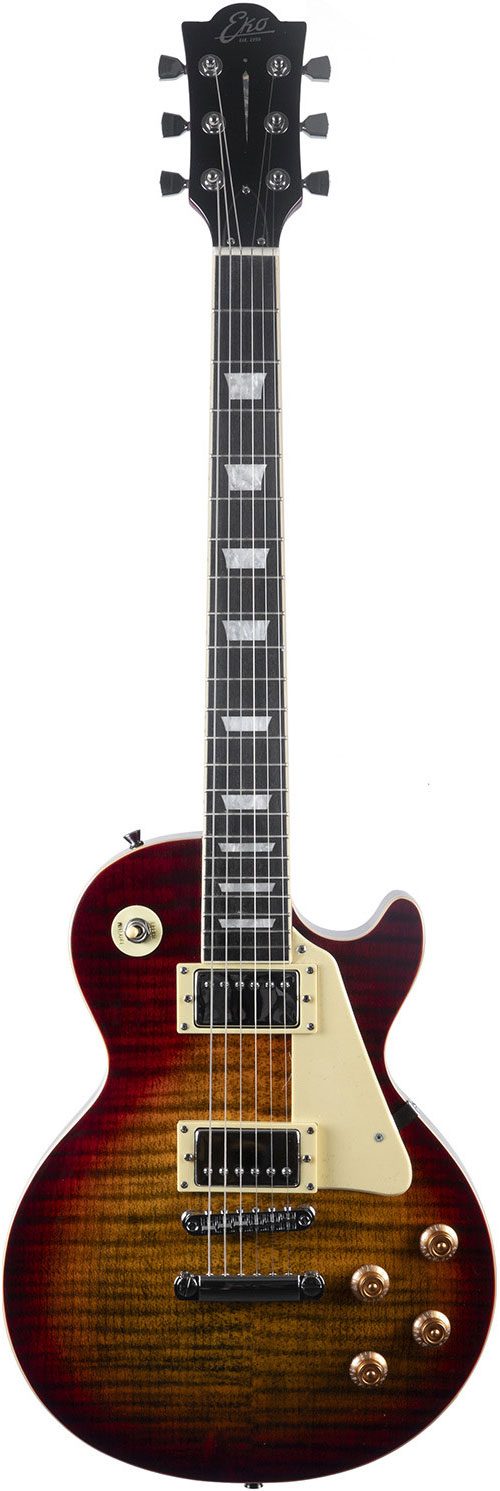 Avis Eko LS 300 Cherry Sunburst - Guitare électrique - Avis Guitare